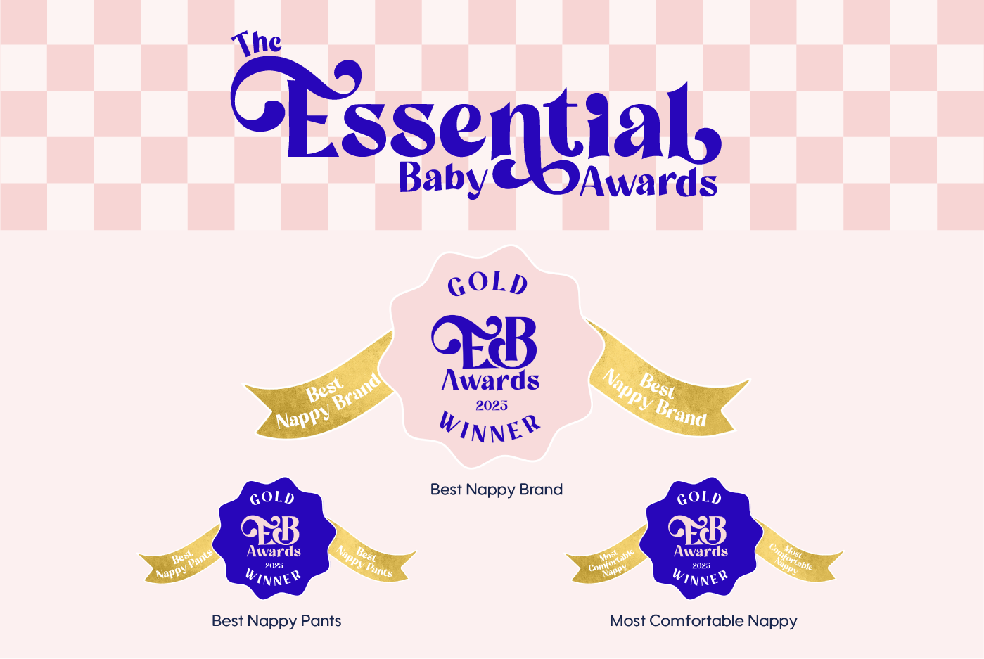Aiwibi Scoops Three Gold Awards in Diaper Series at Essential Baby Awa